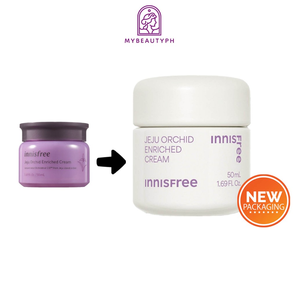 INNISFREE Jeju Orchid Enriched Cream - 50ml | Shopee Philippines
