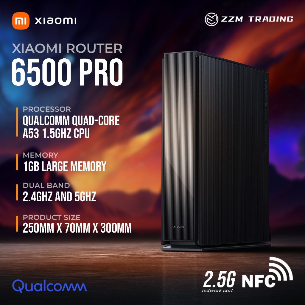 Xiaomi (MI) router 6500 Pro Quad-Core A53 2.5G Network port dual band 2 ...