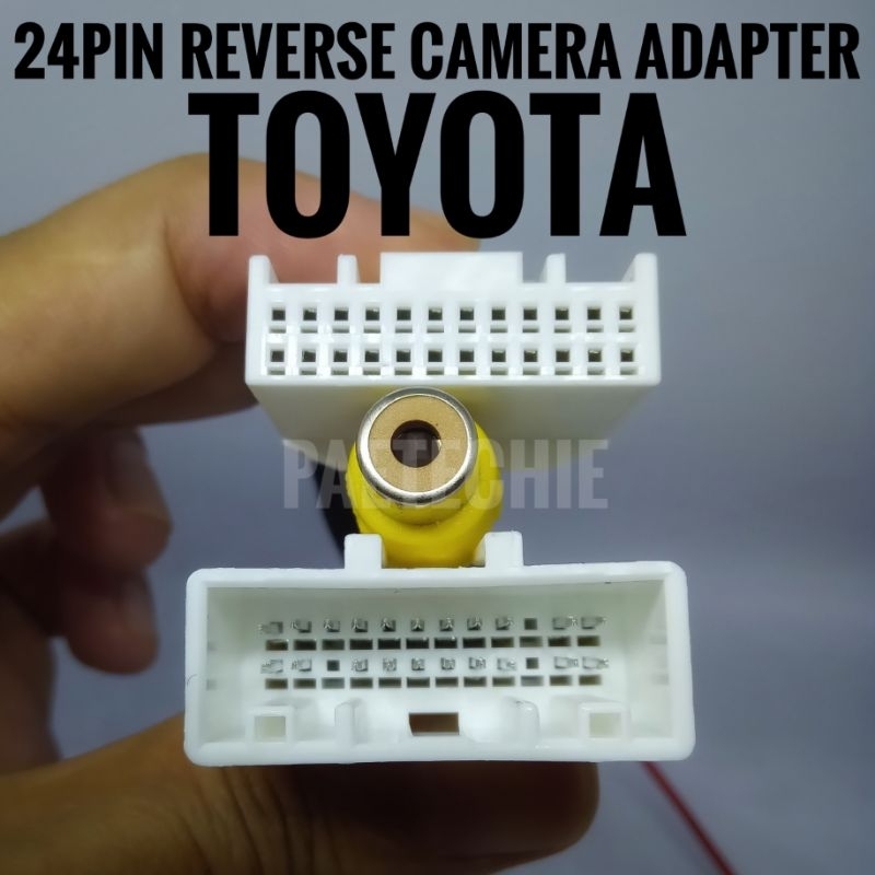 24pin Reverse Parking Camera Harness Adapter Rear View Connector Toyota ...