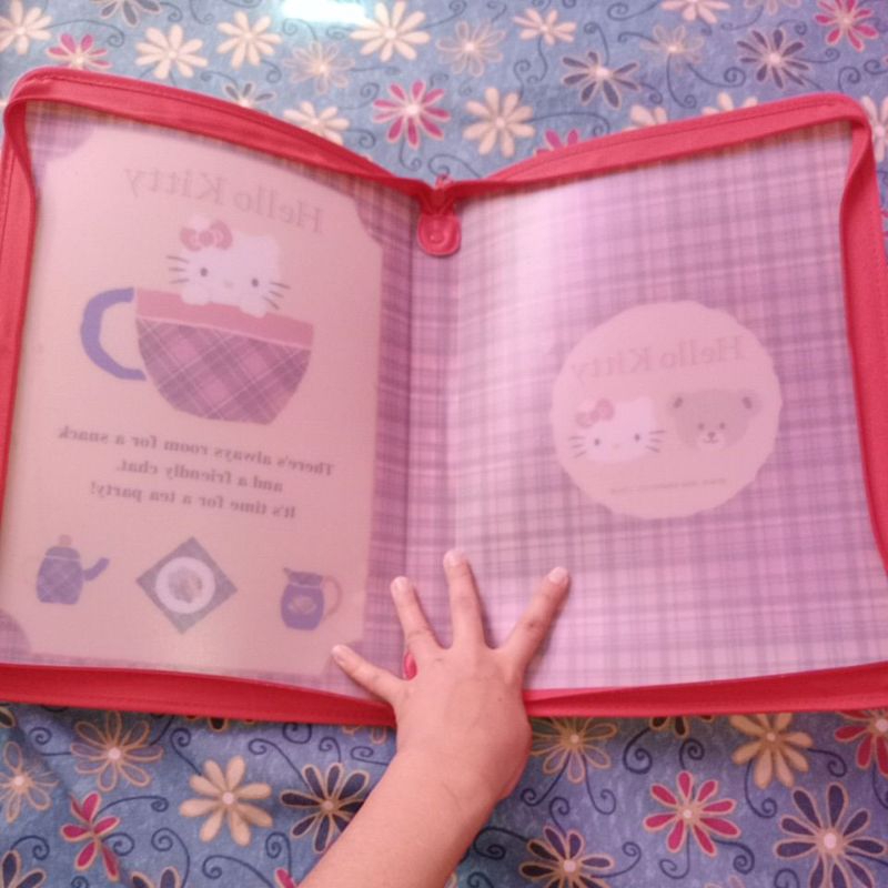 Hello Kitty Document Paper Organizer Plastic Envelope Sanrio | Shopee ...