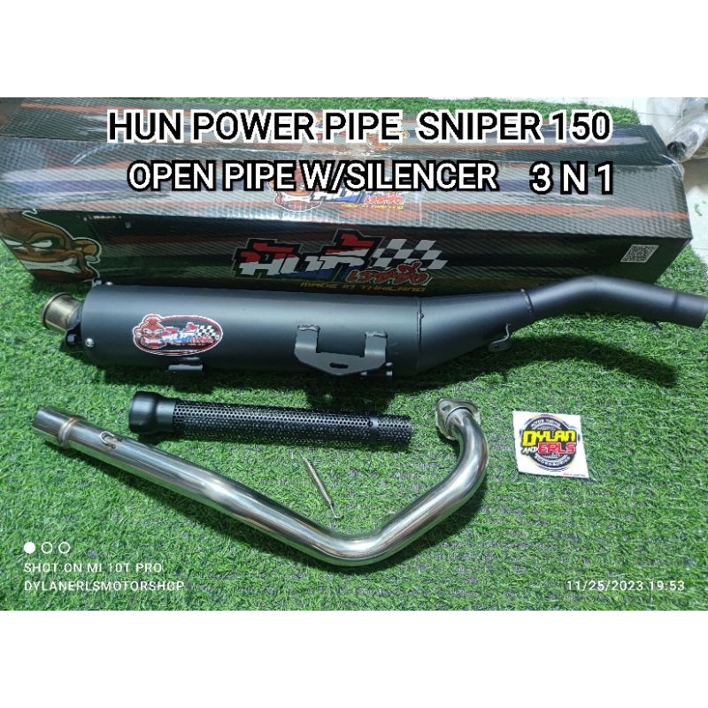 DYNOPRO POWER PIPE FOR SNIPER 150 / Sniper 155 | Shopee Philippines