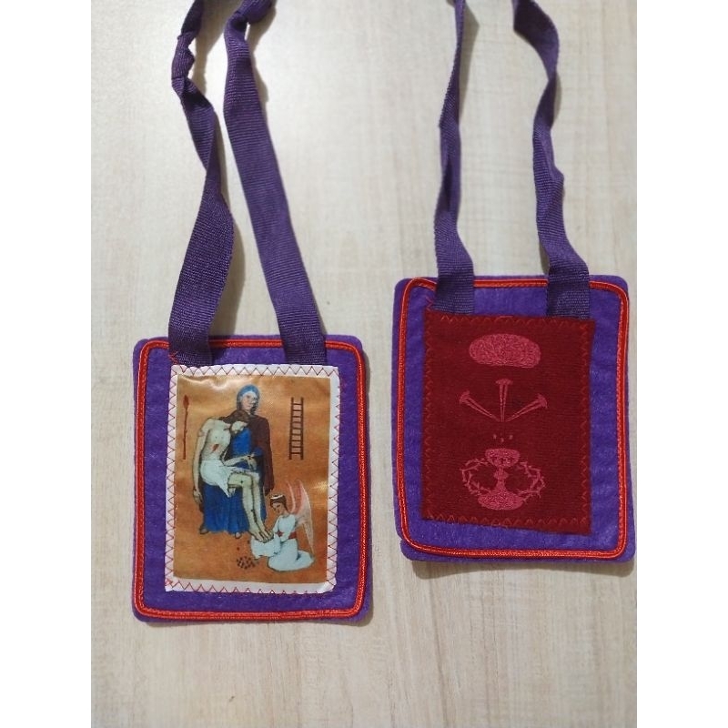 Purple Scapular of Blessing and Protection | Shopee Philippines