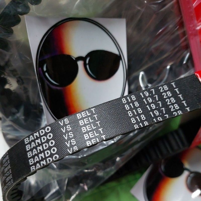 Bando Belt 818- 19.7- 28 Genuine Stock Belt for Rusi RFi175, Motorstar Easyride 150Q, 150P ...