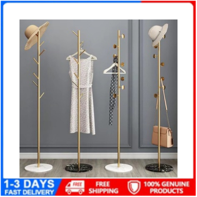 Floor coat dish drying rack hanger mga sabitan bedroom coat rack metal ...