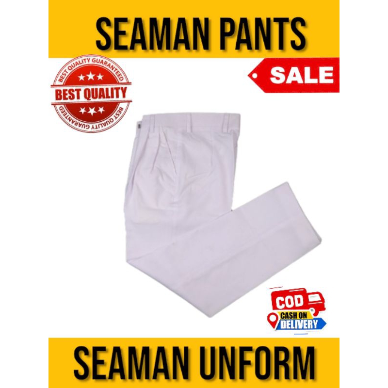 Seaman Uniform white pants | Shopee Philippines