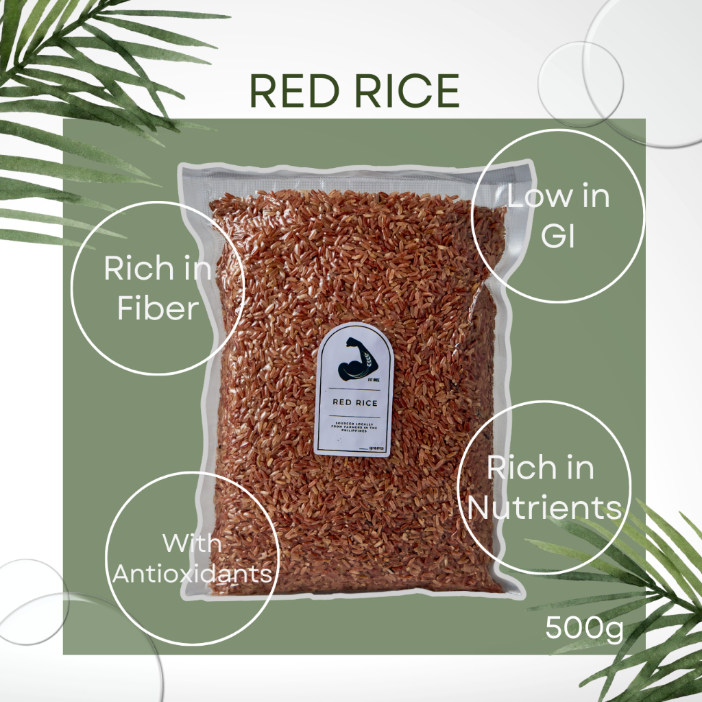 1kg Low GI , High Fiber Premium Red Rice | Shopee Philippines