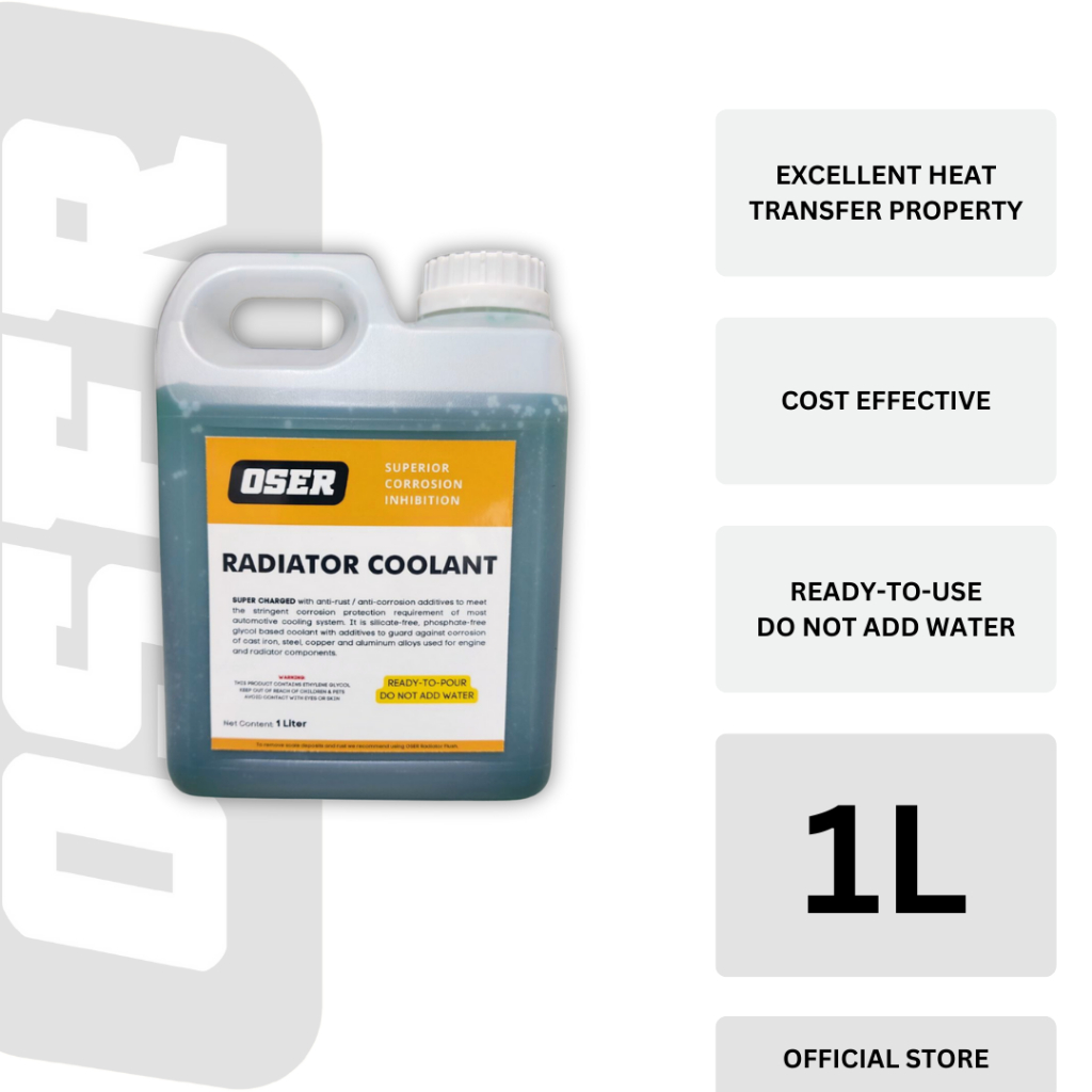 1 Liter Green Antifreeze Motorcycle Radiator Coolant Ready-To-Use.for ...