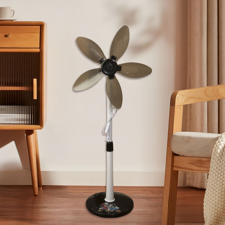 ZH Spiderman/Hello Kitty Stand fan 5 Blades Portable Stand fan ...