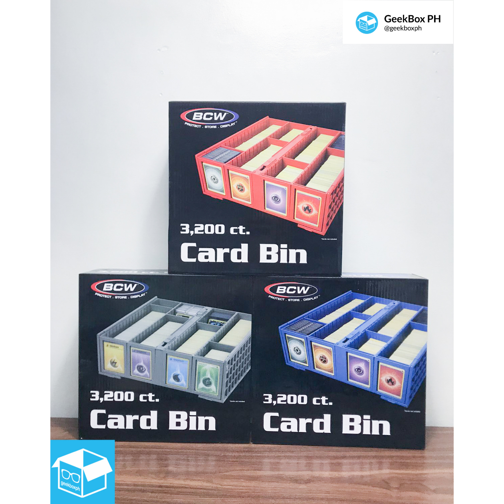 BCW Collectible Card Bin 3200 ct (STORAGE BOX ONLY) | Shopee Philippines
