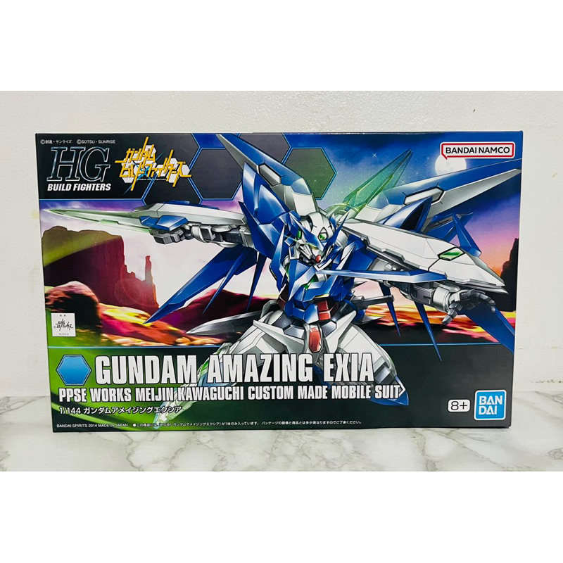 HG BF 1/144 Scale Model Gundam Amazing Exia | Shopee Philippines