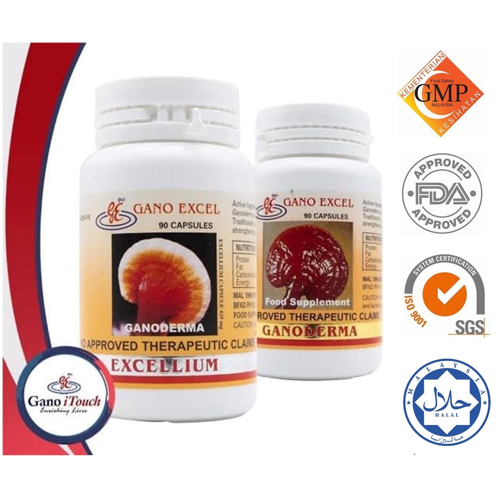 Power Pair 90s Ganoderma & Excellium GANO ITOUCH EXCEL KING HERBS ...