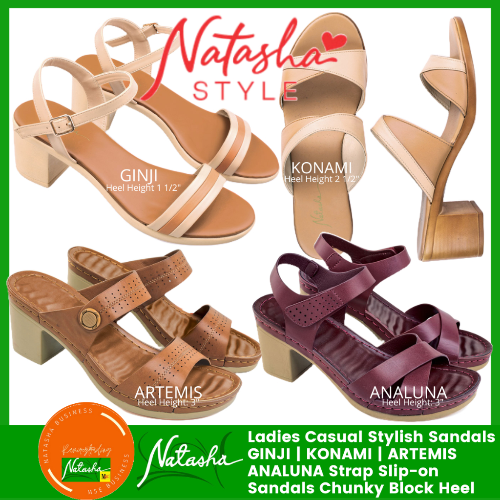 NATASHA SANDALS | GINJI • KONAMI • ARTEMIS • ANALUNA NEW!!! 100% ...
