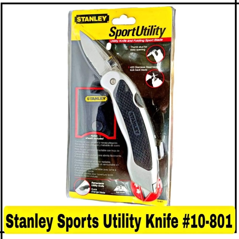 Stanley Sports Utility Knife 10-801 | Shopee Philippines