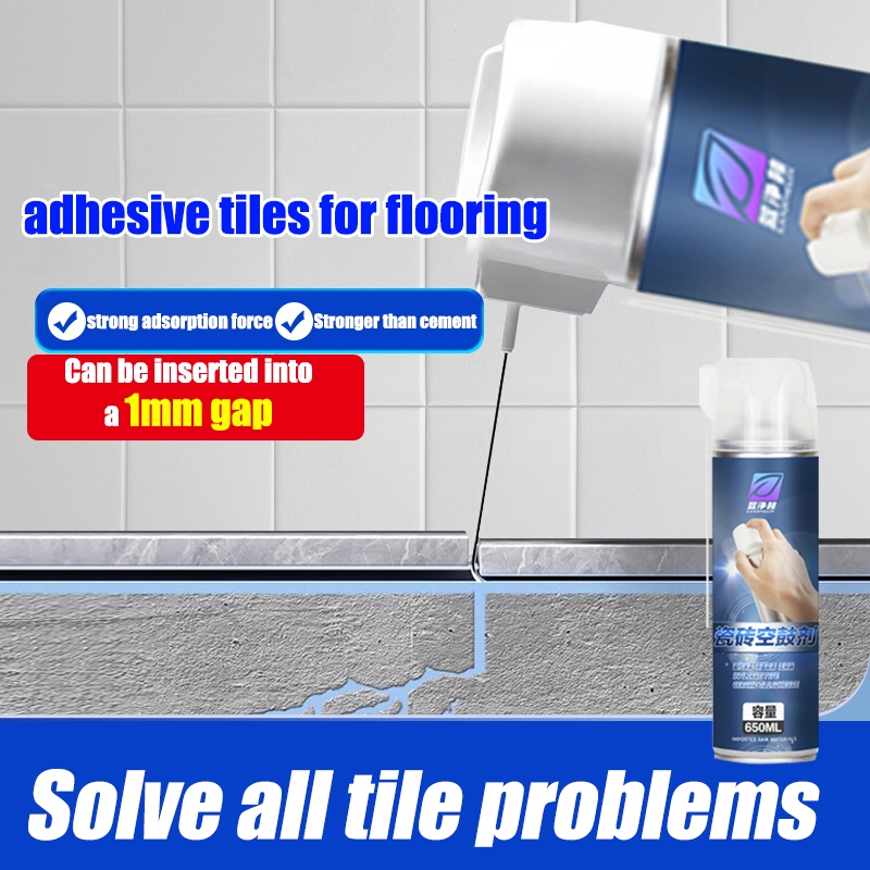 needle design,650ml adhesive tiles for flooring Can go deep into the ...