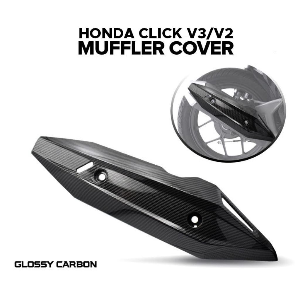 HONDA CLICK V3 CLICK V2 GAME CHANGER MUFFLER COVER FOR HONDA CLICK ...