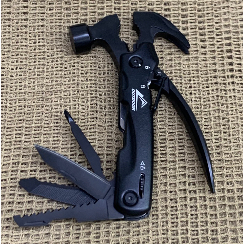 12 In 1 OUTDOOR Multi Tools Multifunction Claw Hammer | Shopee Philippines