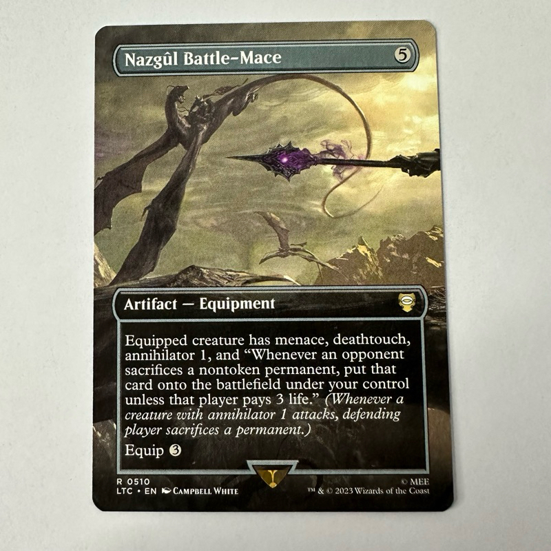 NAZGUL BATTLE-MACE | LTR THE LORD OF THE RINGS | ARTIFACT EQUIPMENT ...
