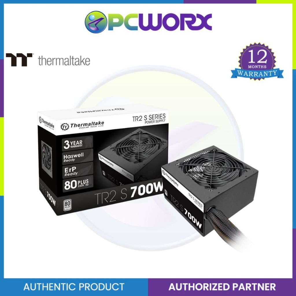 Thermaltake PS-TRS-0700NPCWUS-2 TR2 S 700W 80Plus APFC Power Supply ...