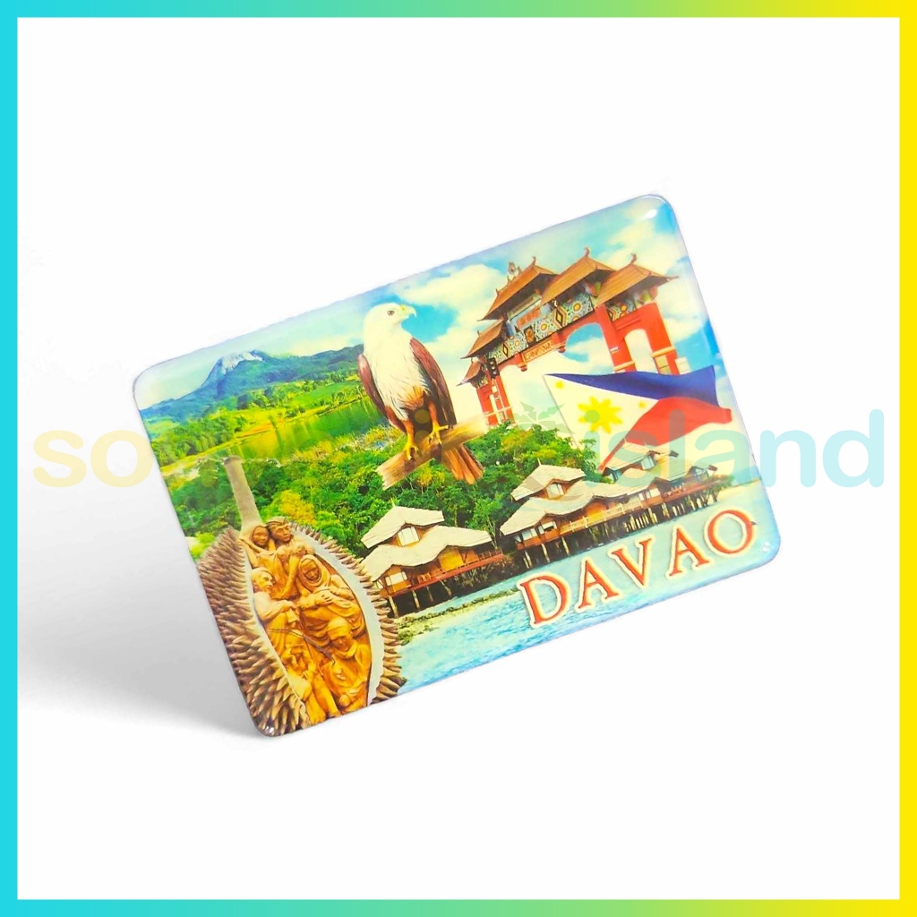 Manila Philippines Epoxy Refrigerator Magnet Philippine Souvenir Coron ...