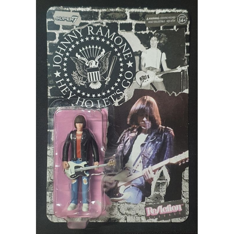 Super 7 Johnny Ramone Reaction Figure (BRAND NEW SEALED) | Shopee ...