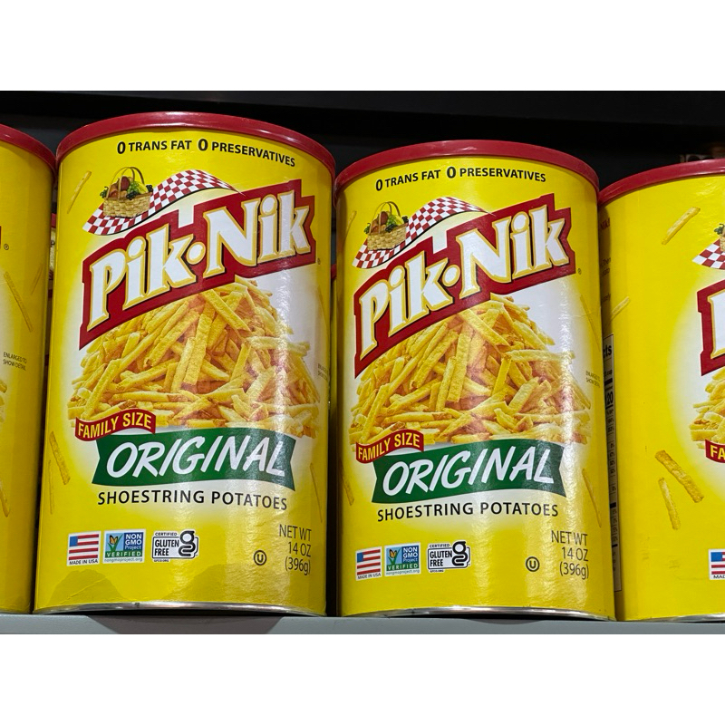 PIKNIK SHOESTRING POTATOES ORIGINAL 396g | Shopee Philippines