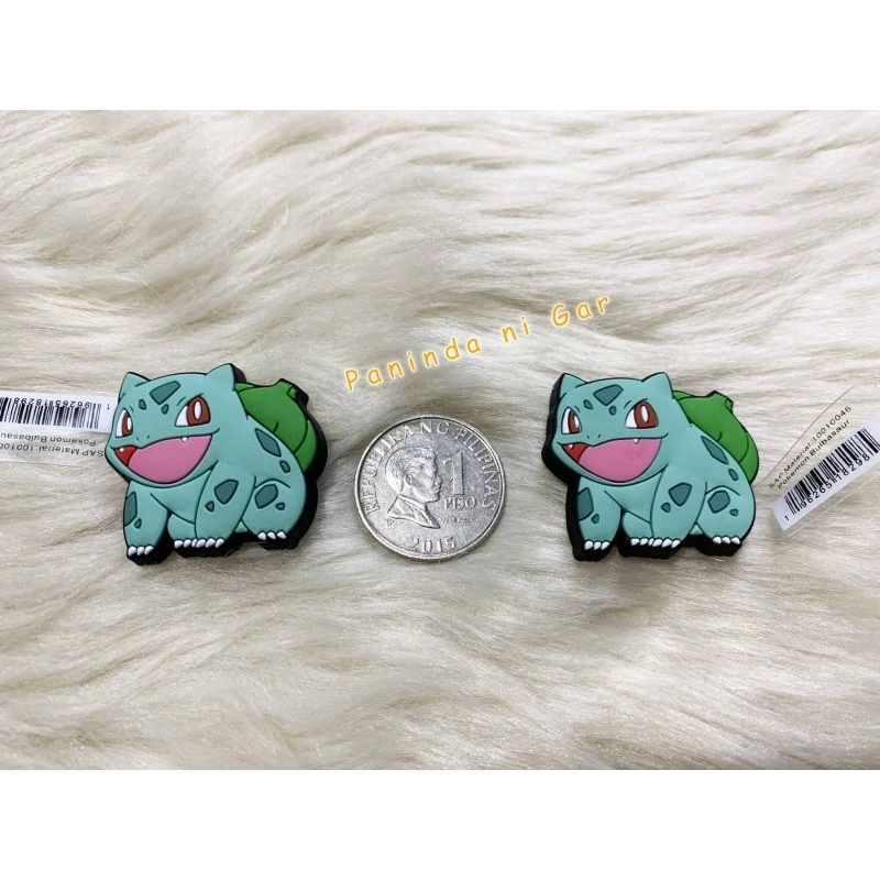 Pokemon Bulbasaur Rubber Crocs Jibbitz (per piece) | Shopee Philippines