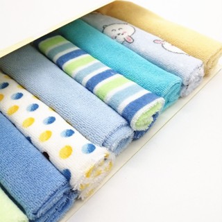 iBaby 8pcs/pack Baby Towel Baby Bimpo Towel Cotton Washcloth Bimpo For ...