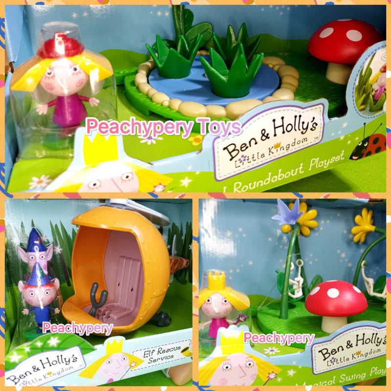 NEW!!! Original Ben & Holly's Little Kingdom Playsets Elf Rescue ...