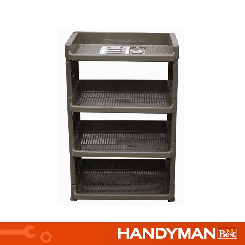 Megabox Utility Rack 4-Layer, Brown (MG131) | Shopee Philippines