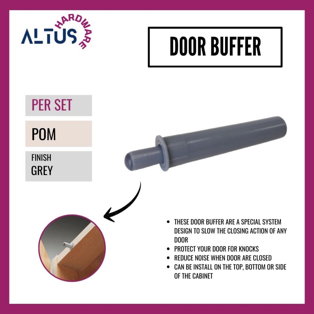 Insert Type Door Buffer (Furniture Fittings) | Shopee Philippines