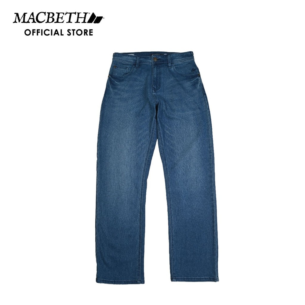 Macbeth Men's Denim Pants " 5 Pocket Straight Cut " ( SALE ) | Shopee ...