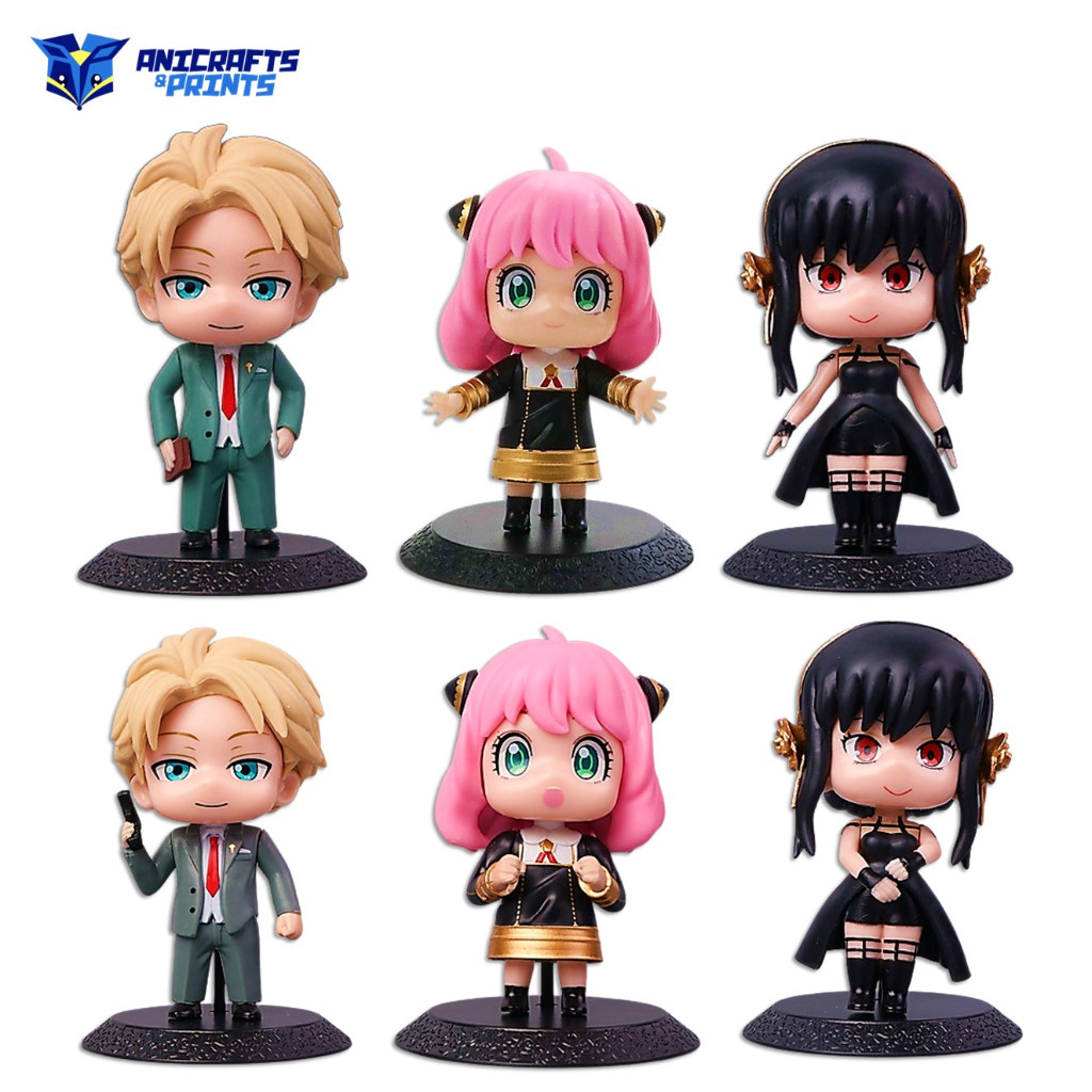 Spy x Family Figures PVC Anime Collectibles Manga Series Anya Yor Loid ...