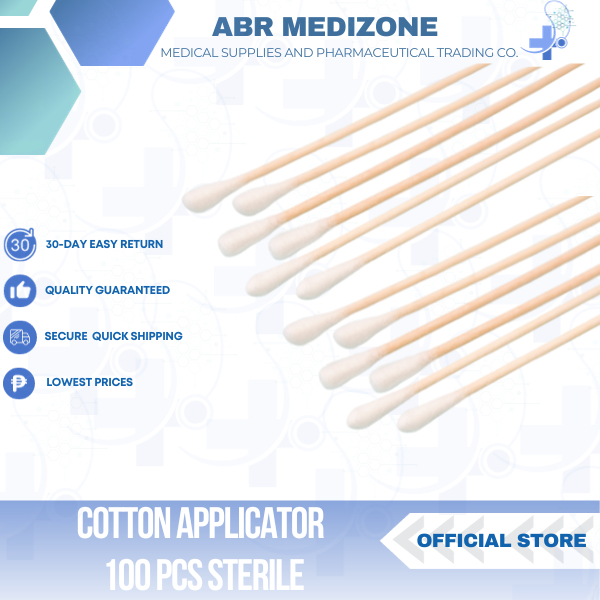 Cotton Applicator Sticks Sterile | Shopee Philippines