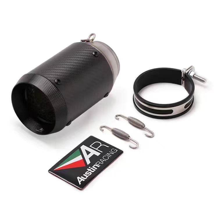 51mm AR exhaust Austin Racing Inlet universal Muffler Pipe Exhaust Pipe ...