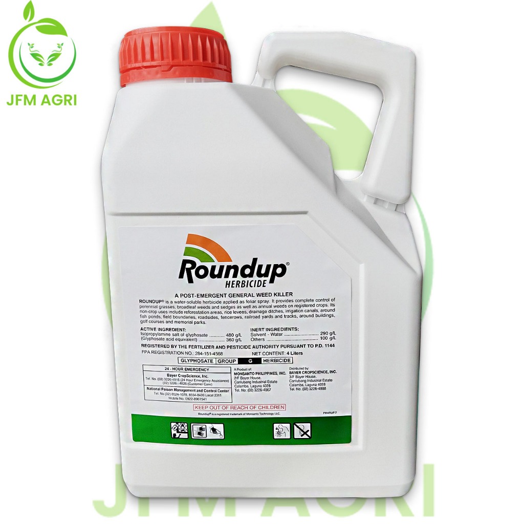 Roundup Herbicide Bayer (1 Gallon) | Shopee Philippines
