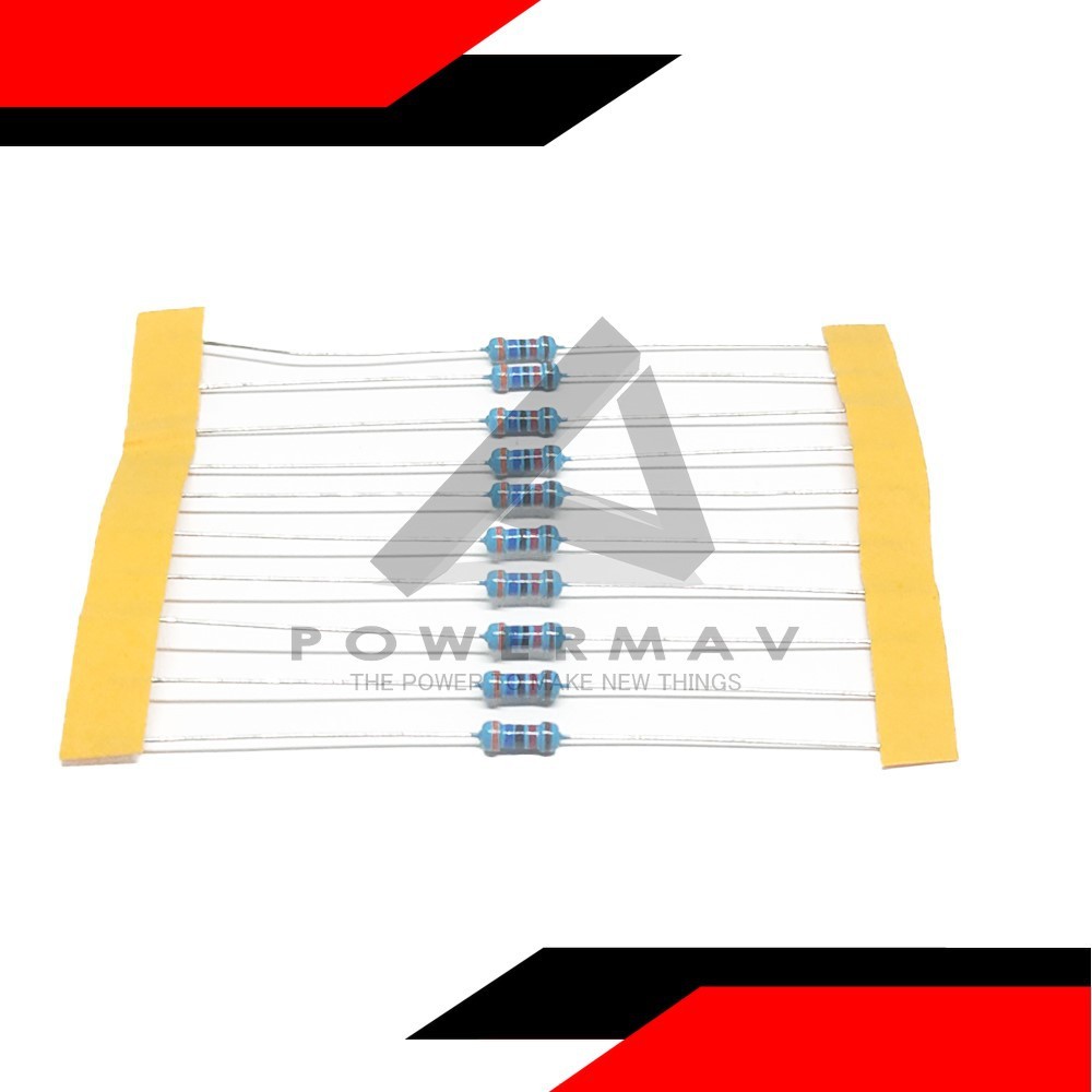 10pcs 36k ohms 5 band 1/4w Metal film resistor 1% ohm for pcb breadboard arduino uno mega nano ...