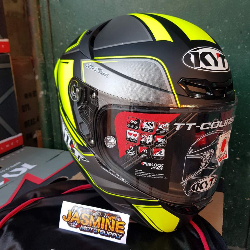 Kyt ttcourse fullface helmet | Shopee Philippines