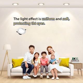 Eone Home Ultra Thin Pin Light Led Ceiling Light Tri Color Recessed ...
