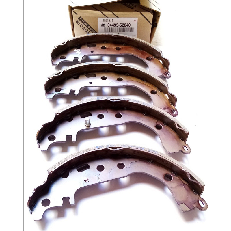 TOYOTA GENUINE PARTS BRAKE SHOE 04495-52040 VIOS 2008-2012 | Shopee ...