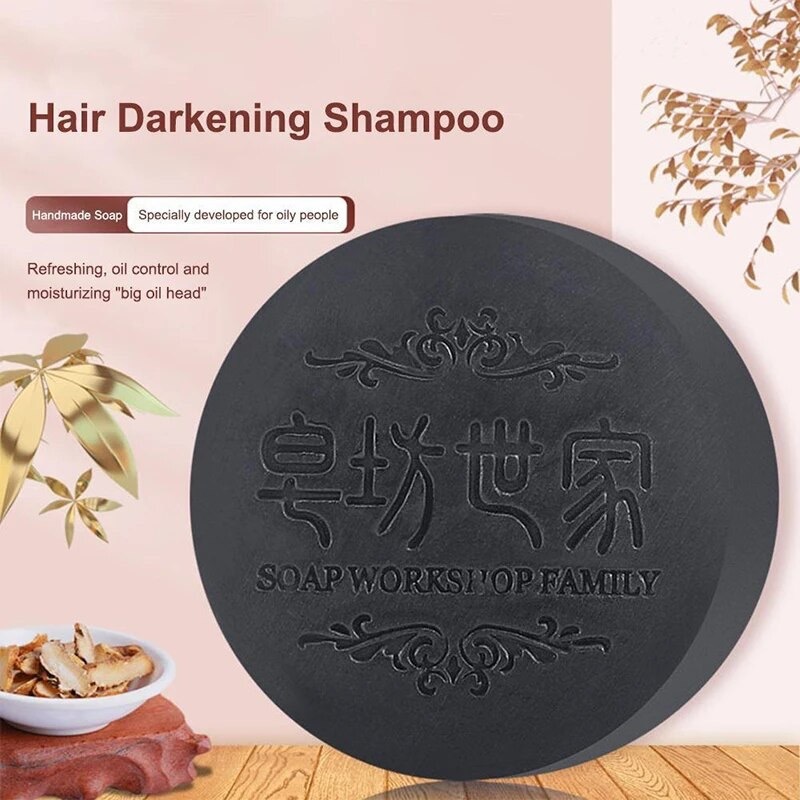 Polygonum Hair Soap Bar Anti Loss Solid Shampoo Multiflorum Ginger 100g ...