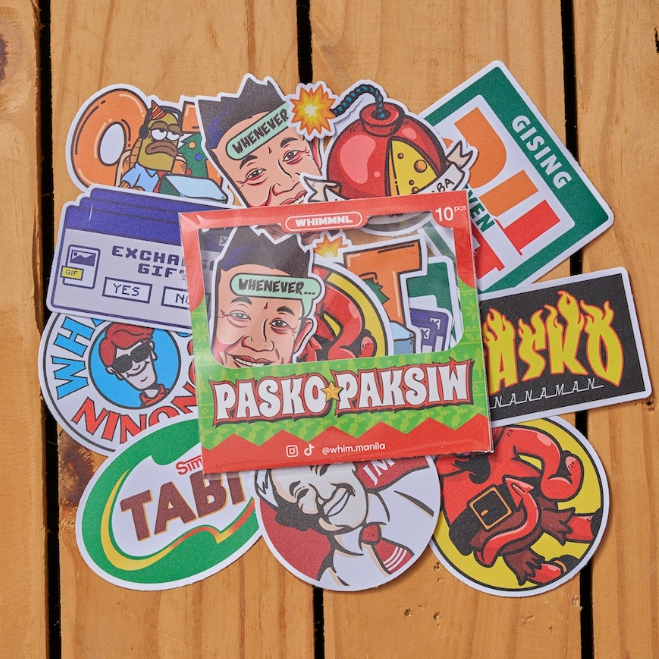 Whim Manila Pasko Paksiw Sticker Pack (Christmas Limited Edition ...
