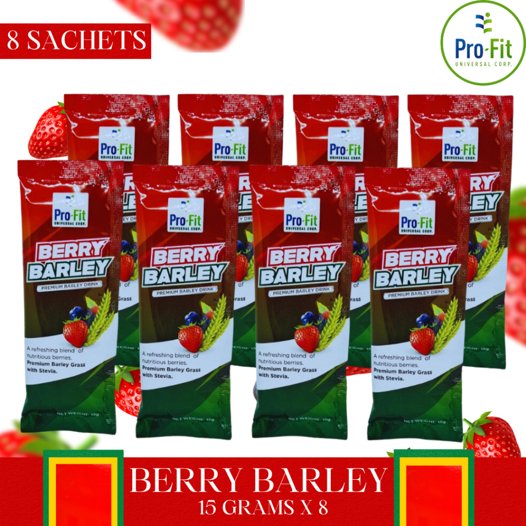 ( 8 SACHETS ) BERRY BARLEY / ORIGINAL / PREMIUM BARLEY DRINK | Shopee ...