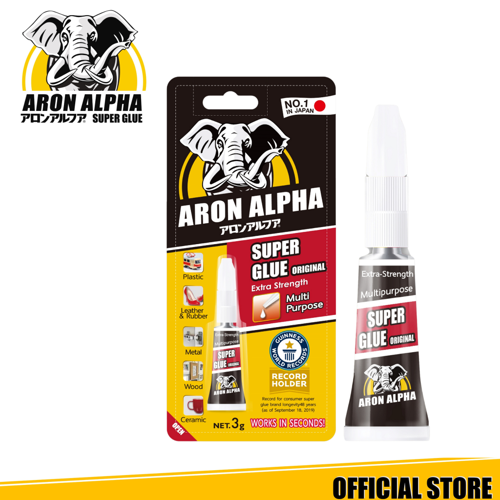ARON ALPHA Original Liquid Super Glue | Shopee Philippines