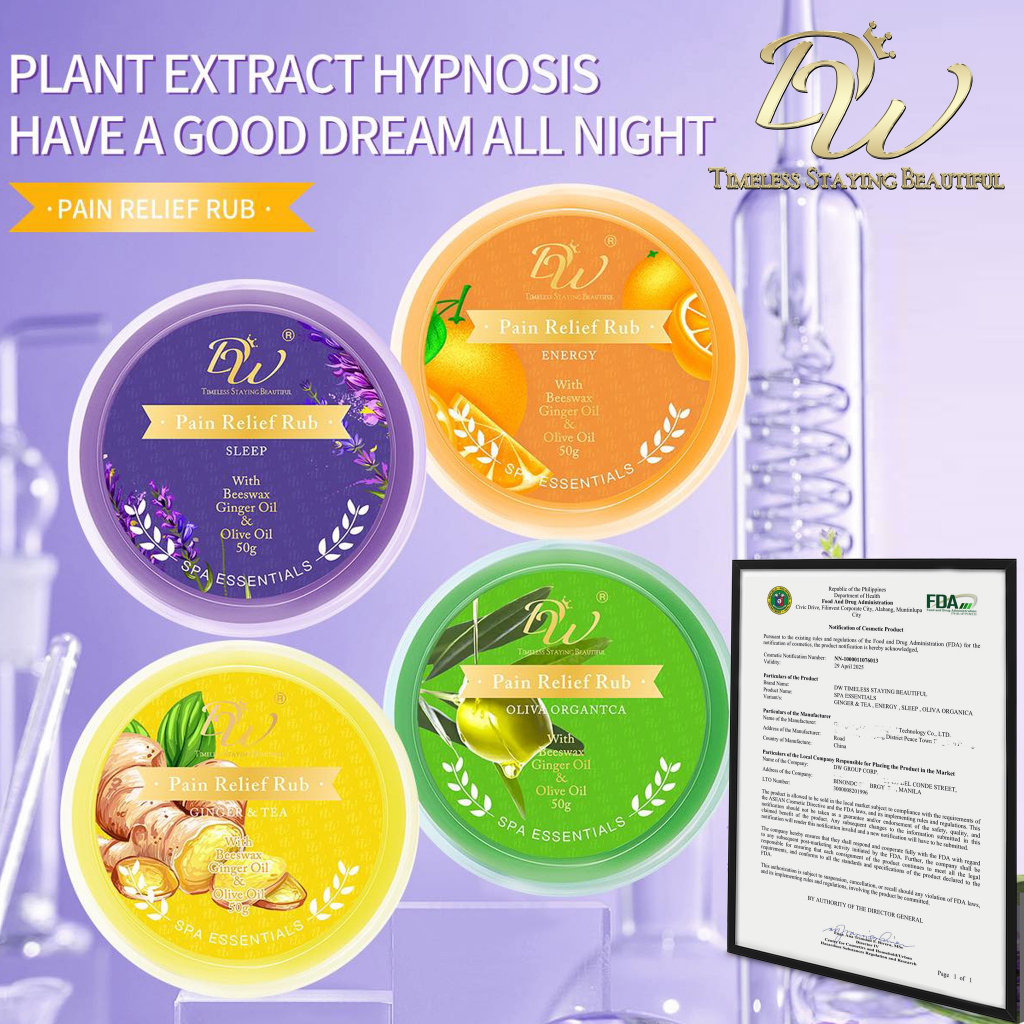 DW Spa Essentials Pain Relief Rub 10g & 50g | Shopee Philippines