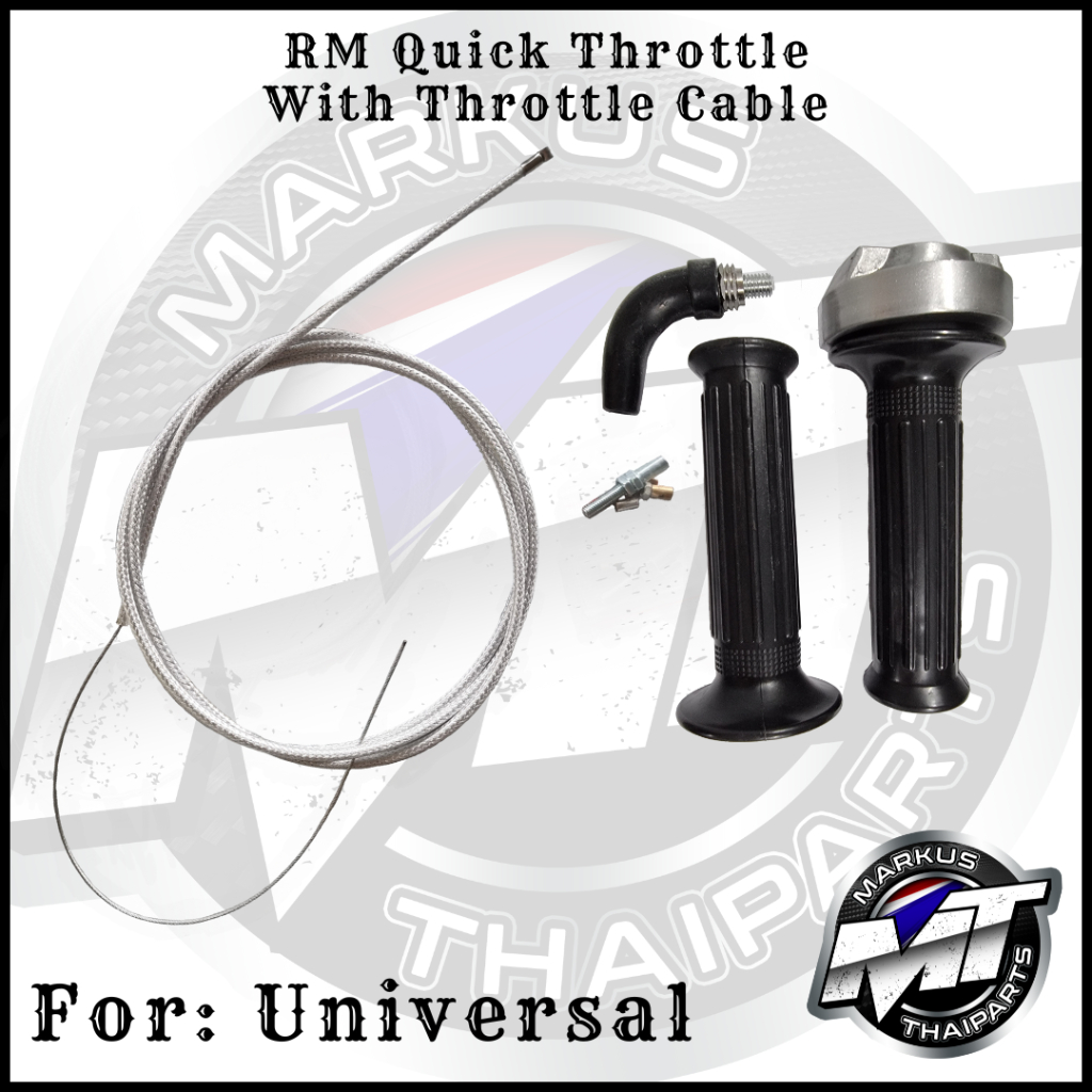 RM Quick Throttle With Throttle Cable Universal | Shopee Philippines