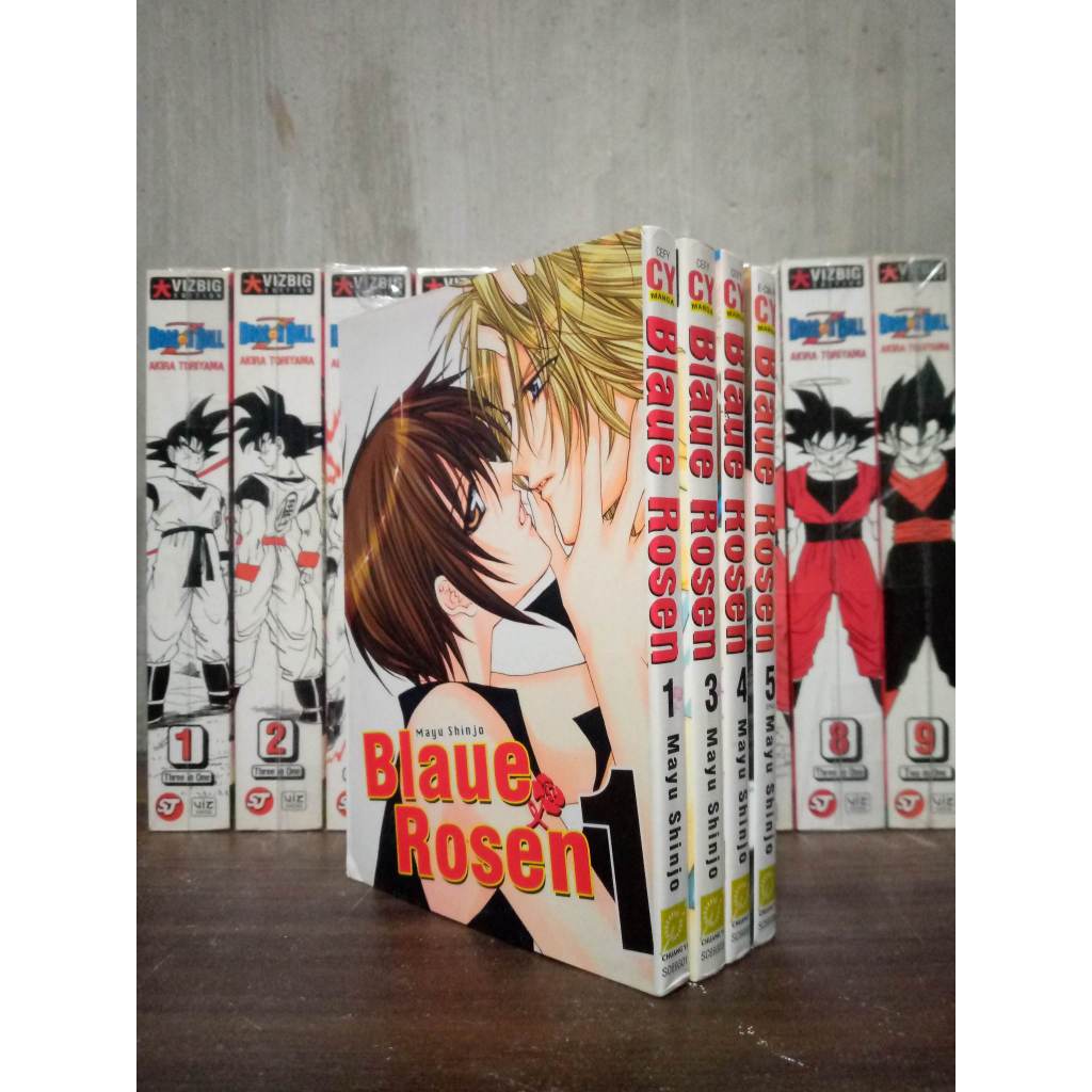 Blaue Rosen (Ai Ore! Love Me) Volumes 1,3-5 Set Manga by Mayu Shinjo ...