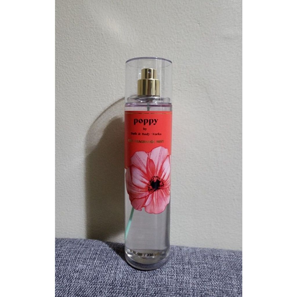Bath and Body Works Poppy Fine Fragrance Mist (236 ml) | Shopee Philippines