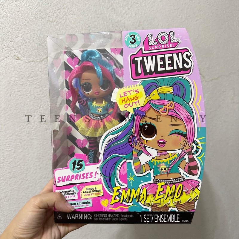 L.O.L. Surprise! Tweens Series 3 Emma Emo Fashion Doll LOL doll ...