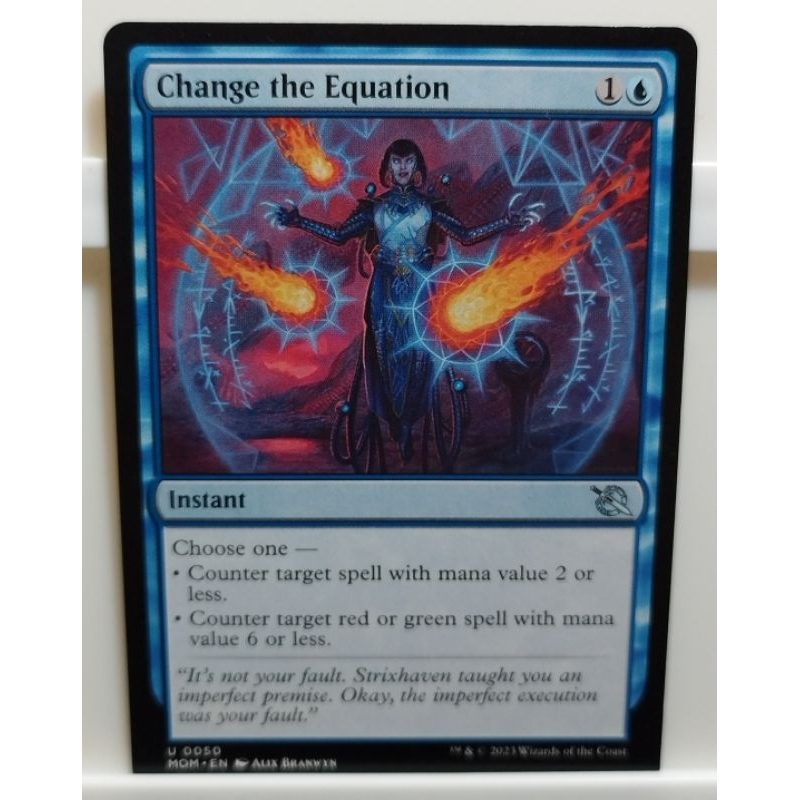 Change the Equation (Magic the gathering) | Shopee Philippines