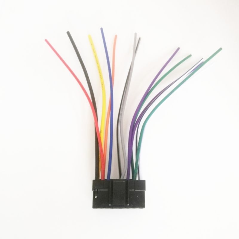 16pin Head Unit Harness Radio Wiring Adapter | Shopee Philippines